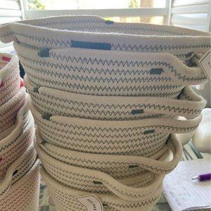 Storage & Organization | Target Bullseye Coiled Rope Baskets Set Of 3 ...